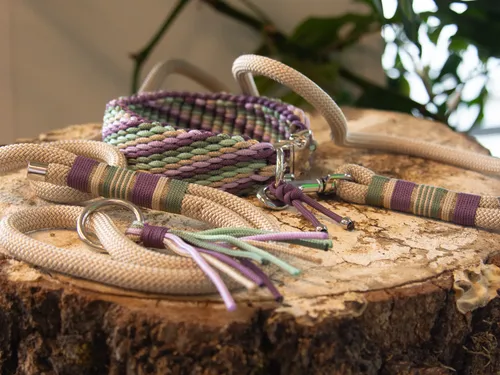 Shop The Look: 1776 Sinnet Cafe Latte Hundeleine Seil